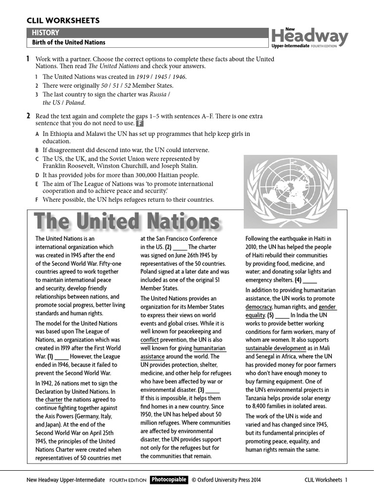 The United Nations | PDF | United Nations | International Relations