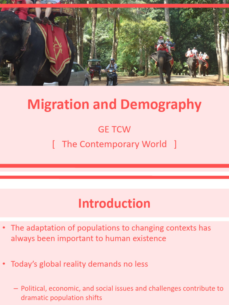 Lesson 10 Migration and Demography 1 | PDF | Human Migration | Demography Lesson 10 Migration and Demography 1 | PDF | Human Migration | Demography