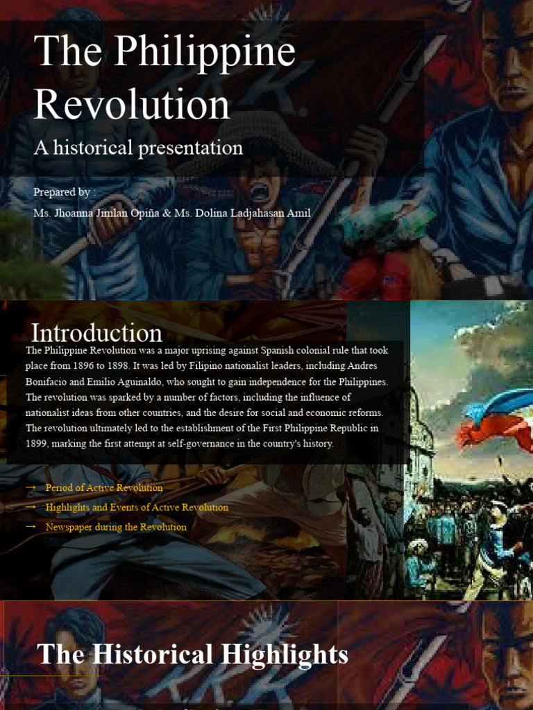 The Philippine Revolution - PPSX | PDF | Philippines | Philippines ...