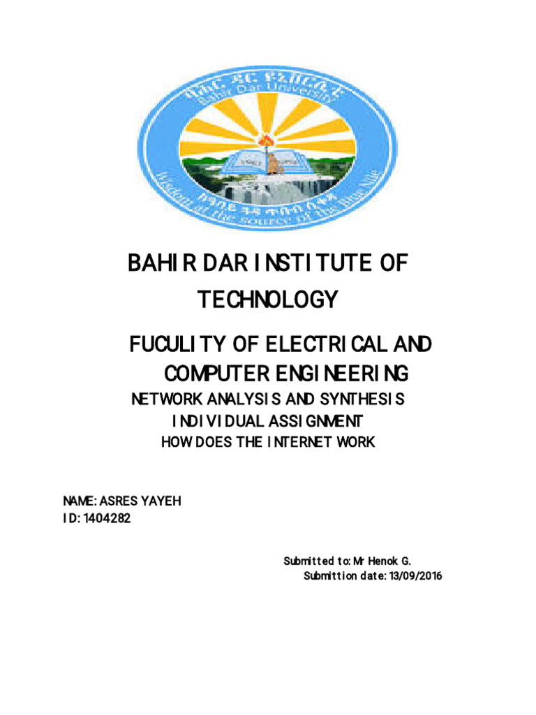 how does the internet work | PDF