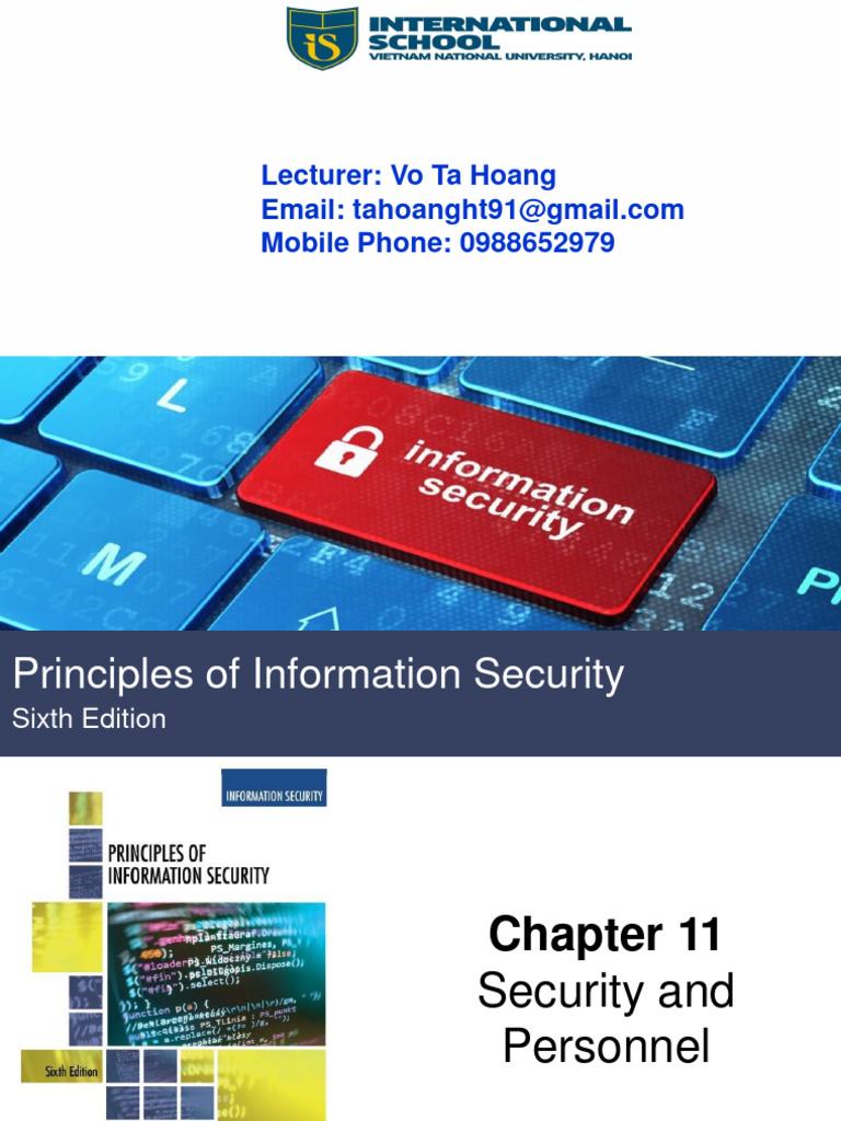 Information Security - Ch11 | Download Free PDF | Information Security | Copyright