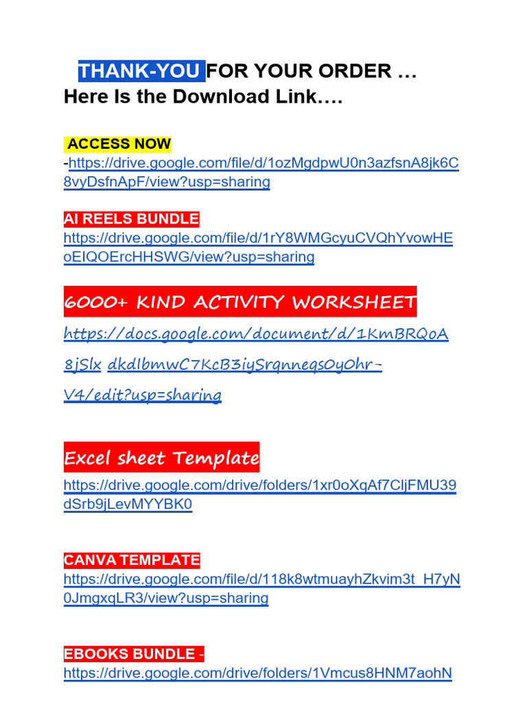 All in One Bundle 2024 Digital | PDF