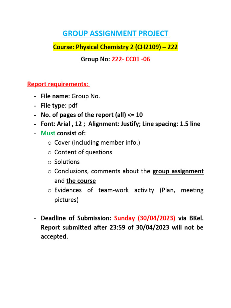 222-Assignment-Group A01-06 | PDF