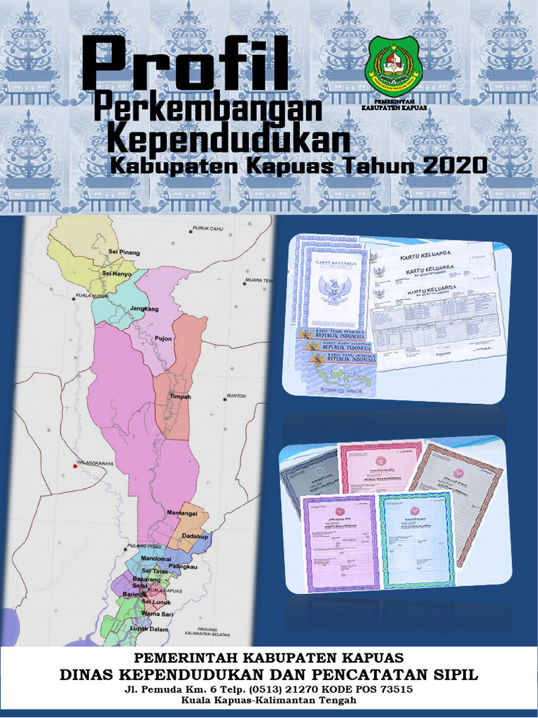 Profil Kependudukan Kapuas 2020 | PDF