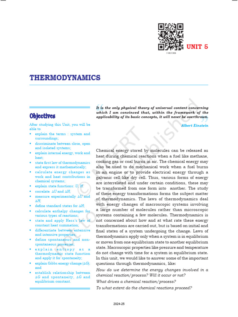 Kech 105 | PDF | Heat | Thermodynamics