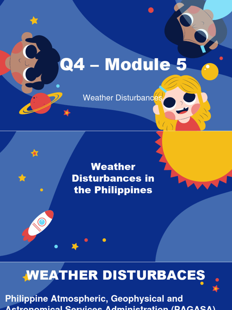 Lesson - Weather Disturbances in The Philippines - 1 | PDF