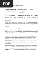 Barclays Residential Mortgage Deed | PDF | Mortgage Law | Mortgages