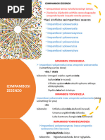 Izisho Nezincazelo Zesizulu | PDF