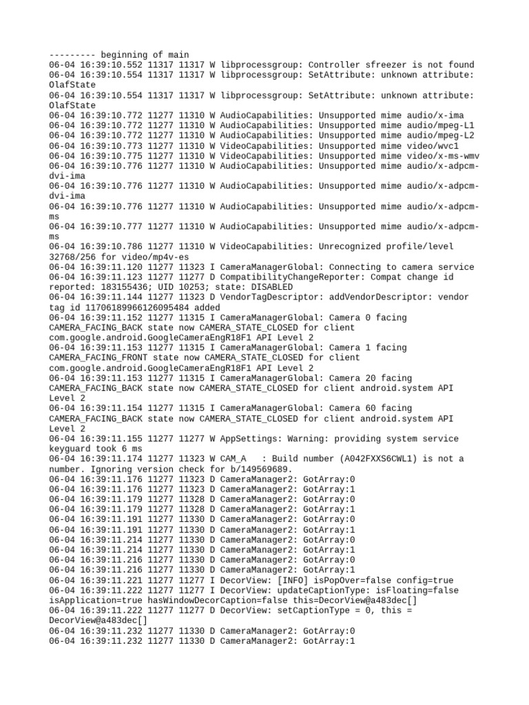 Log Cat 1717493950422 | PDF | Computer Engineering | Computer Programming