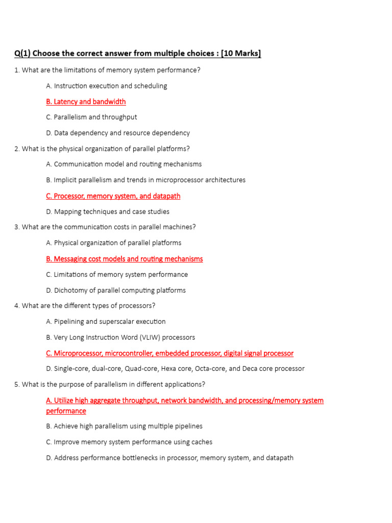 Parallel midS | Download Free PDF | Parallel Computing | Central Processing Unit