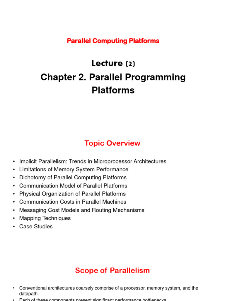Lecture (2) .PPT-1 | PDF | Central Processing Unit | Multi Core Processor