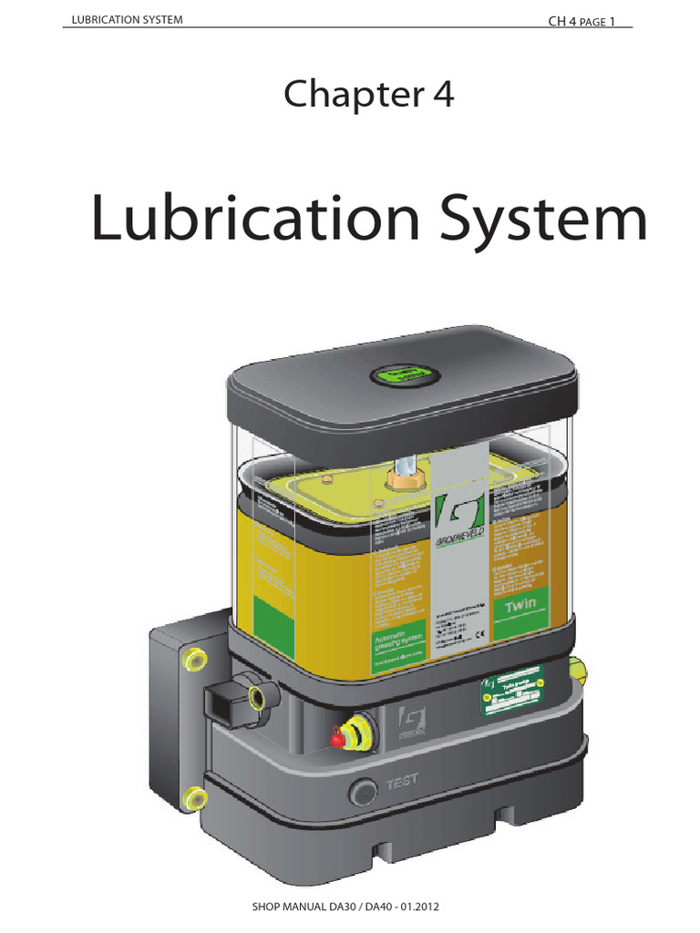 Ch4 - DA30-DA40 - Lubrication | PDF | Mechanical Engineering