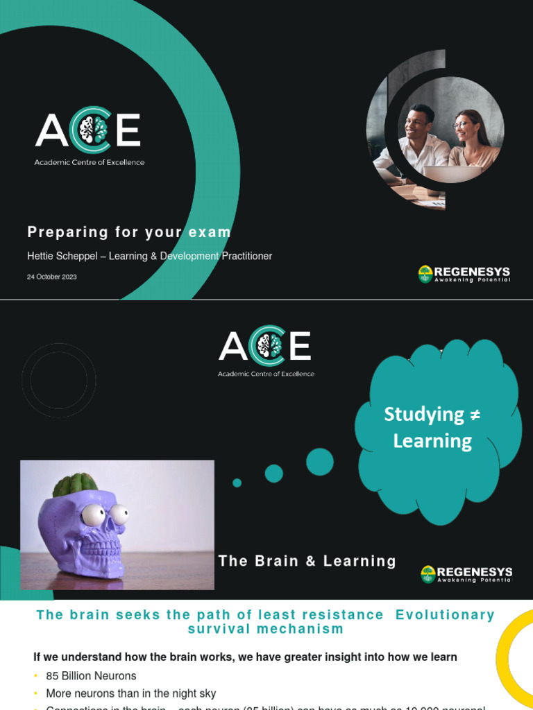 Exam Series Exam Prep | PDF | Memory | Learning