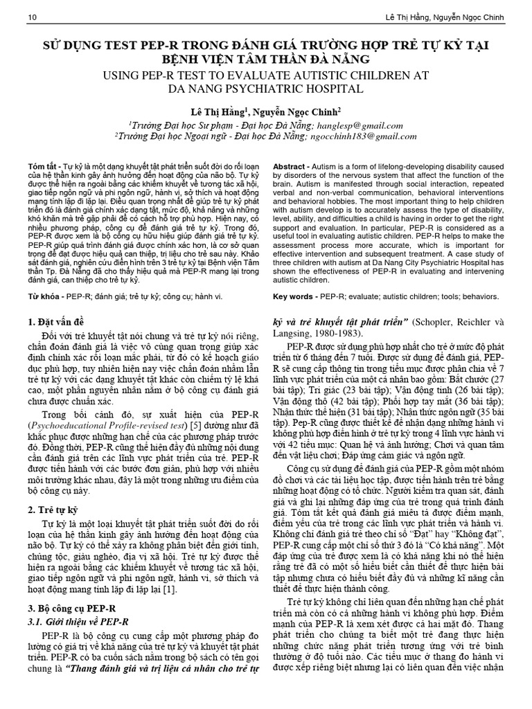 Test PEP-P | PDF
