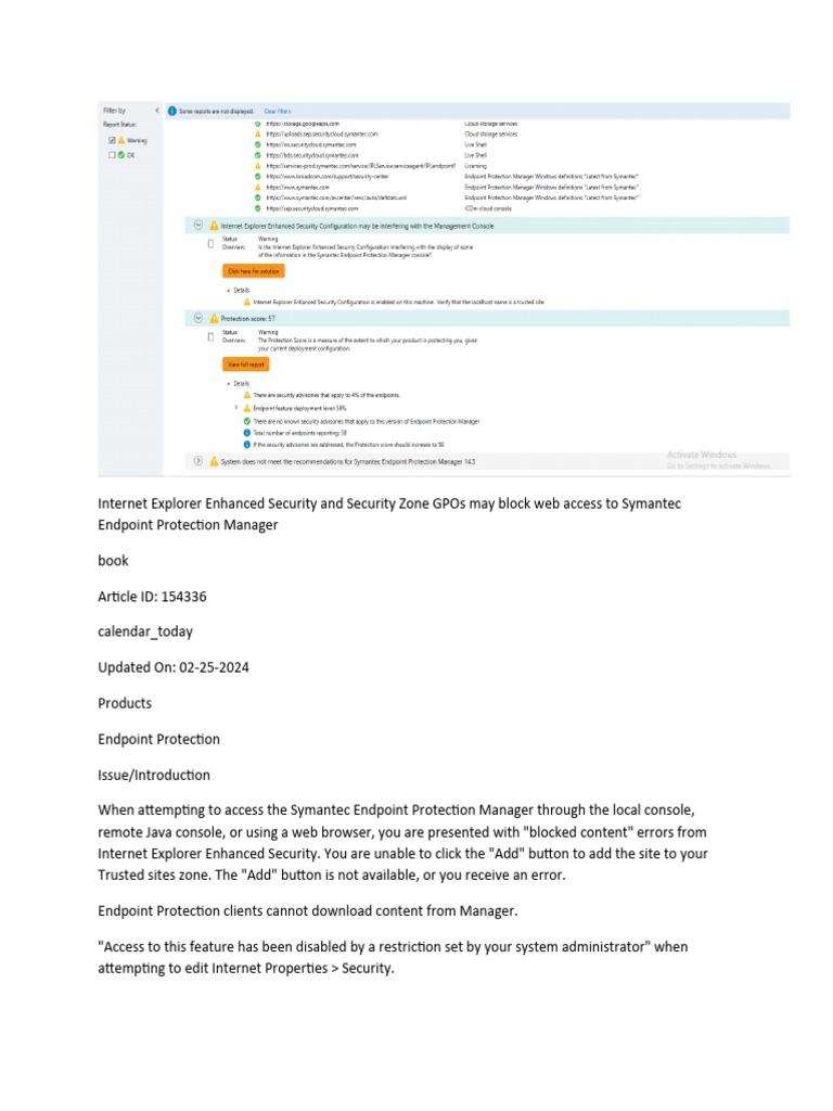 Internet Explorer Enhanced Security and Security Zone GPOs May Block ...