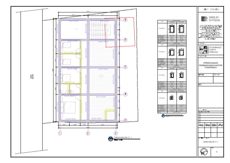 Detail Balok 20x30 dan Rincian Struktur | PDF