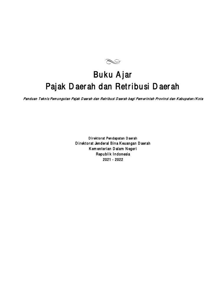 Buku Ajar PDRD 0.54 | PDF