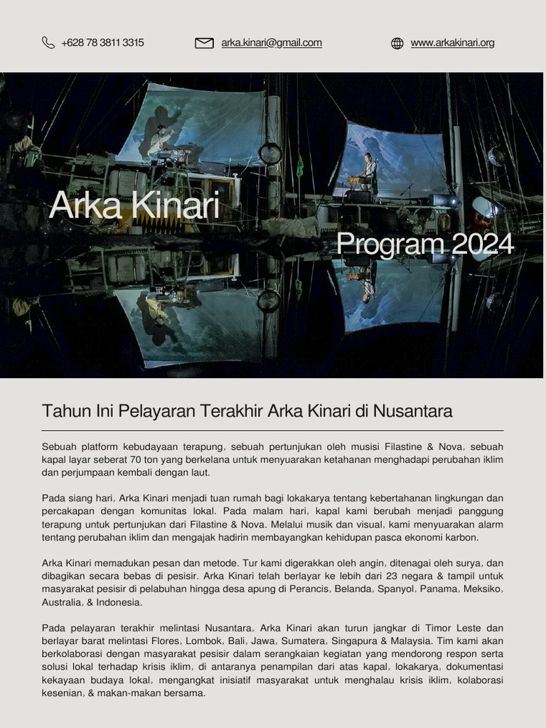 Arka Kinari: Seni & Aksi Iklim | PDF | Ilmu Sosial