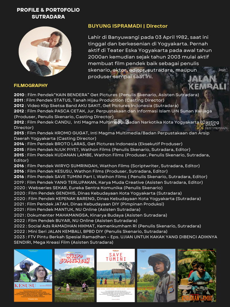 Profil Sutradara | PDF