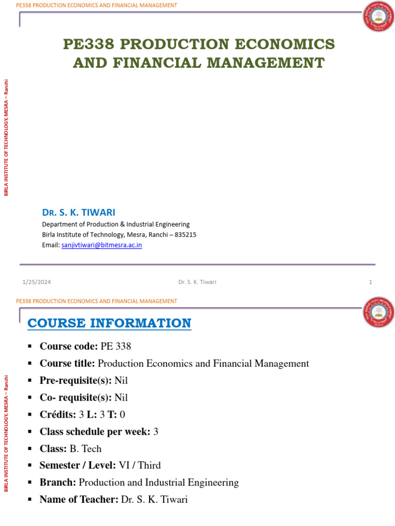 Module 2 PE & FM | PDF | Interest | Time Value Of Money