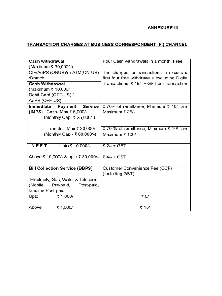 Annex III | PDF | Technology & Engineering