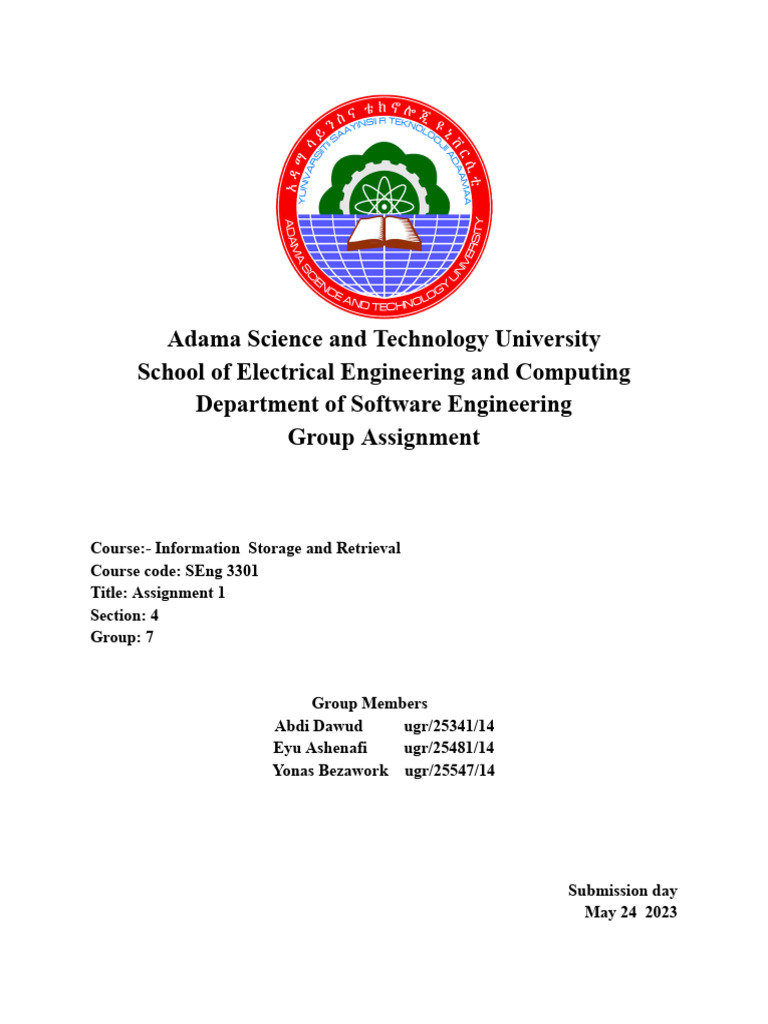 IR Group Assignment | PDF | Linguistics