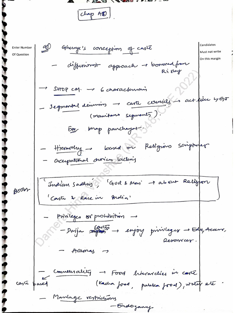Socio P2 PYQ Sol Brainstorming | PDF