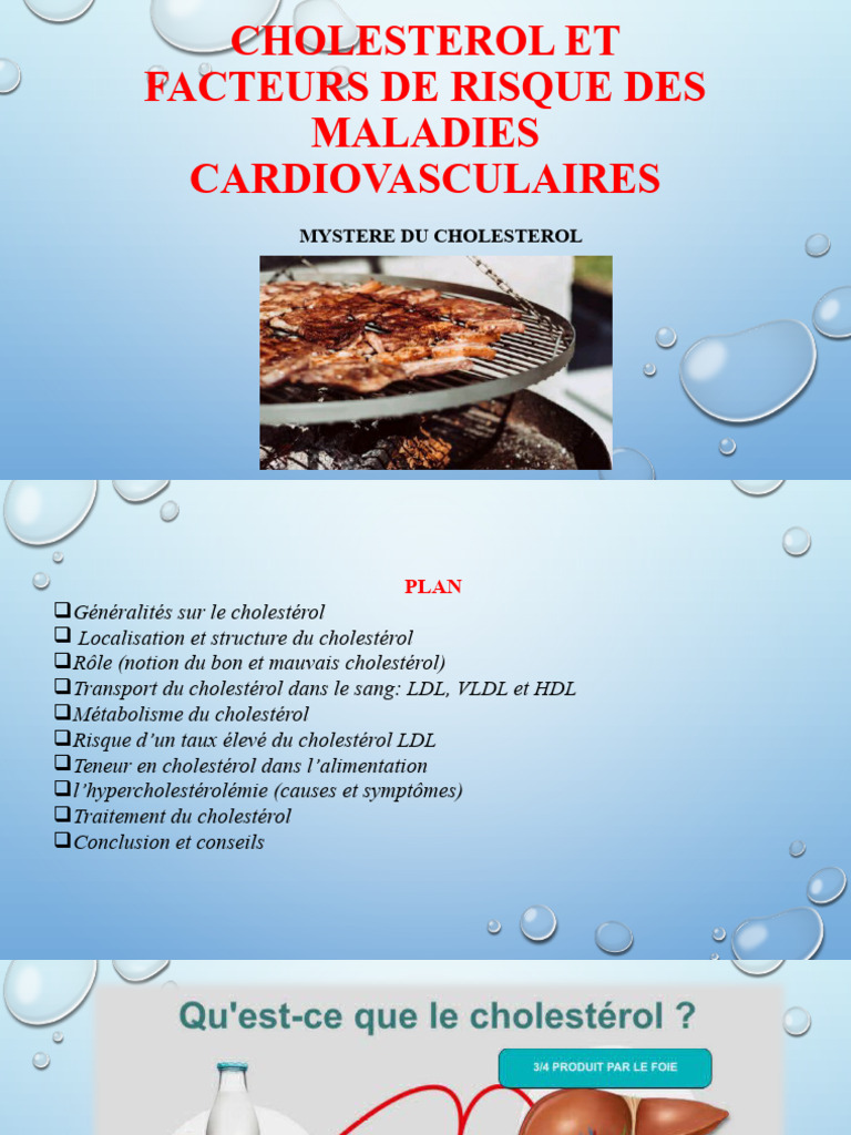 Cholesterol Joseph | PDF | Cholestérol | Lipoprotéine de basse densité