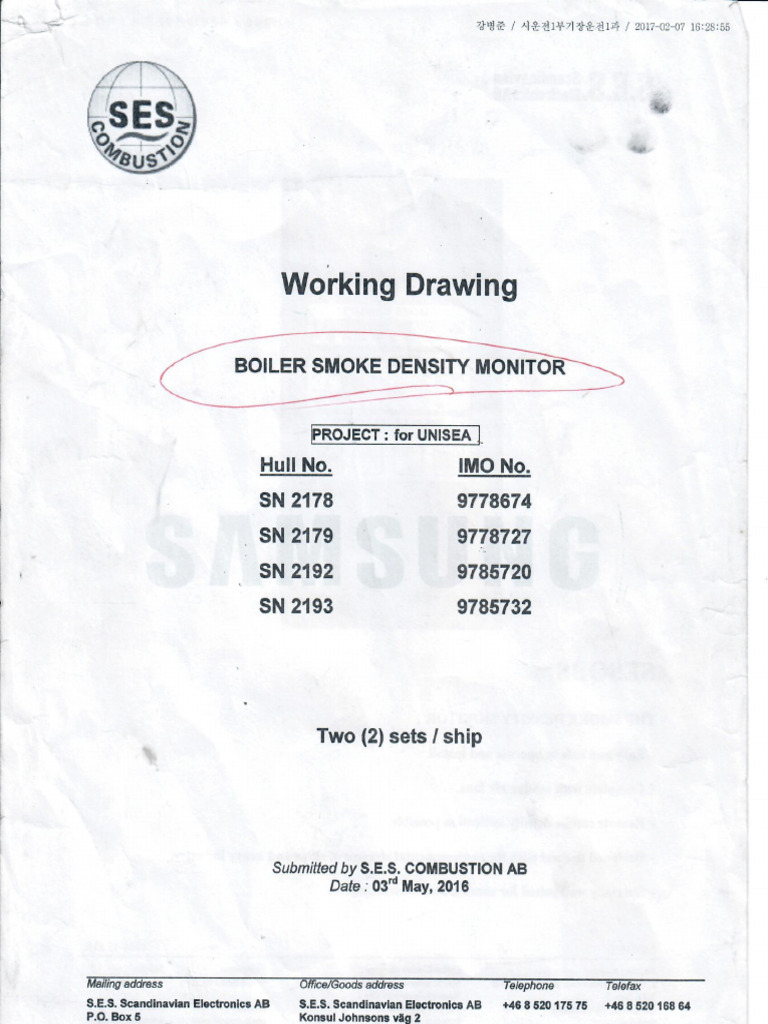 Boiler Smoke Density Monitor | PDF