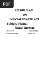 Mental Health Act RA 11036 Presentation | PDF