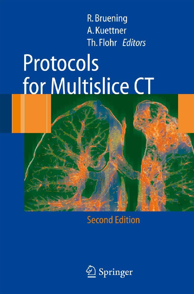 Protocols For Multi Slice CT, 2ed | PDF | Ct Scan | Imaging