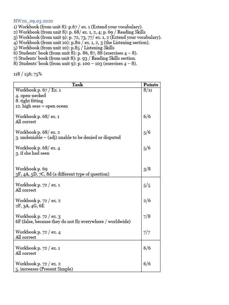 Tasks | PDF | Cognition