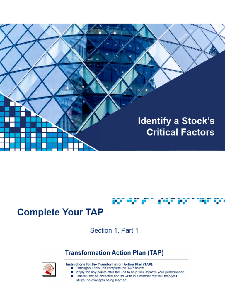 CFA Institute Analyst Skills Practical Skills Module Slides | PDF ...