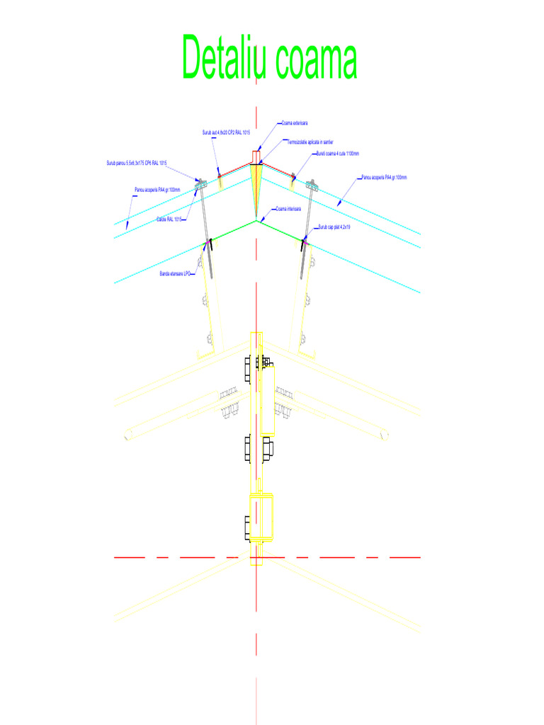 Acoperiș PA4 și Accesorii RAL 1015 | PDF