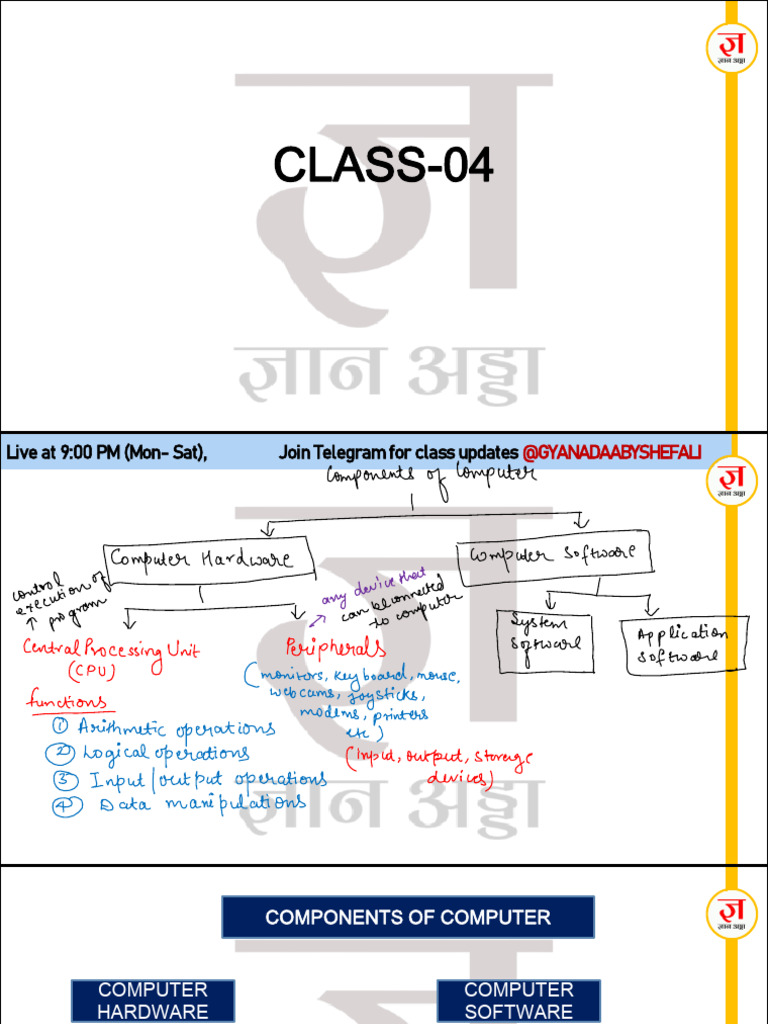 Ict Class 04 | PDF