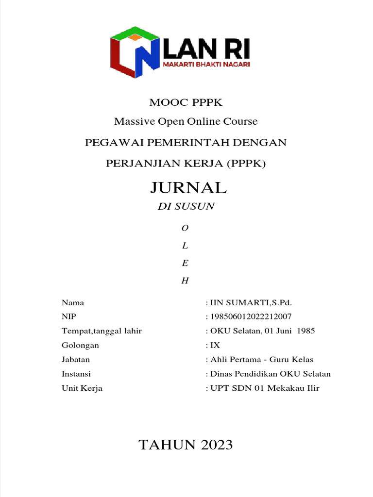 MOOC-IIN SUMARTI, S.PD | PDF