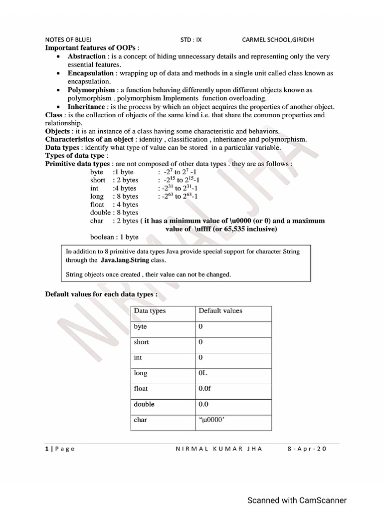 Bluej | PDF