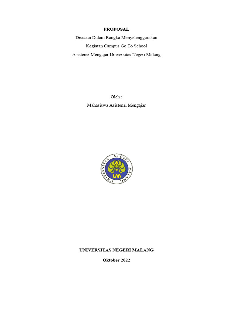 Proposal Am 2022 | PDF