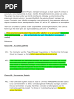 NEC4 Compensation Event Template | PDF