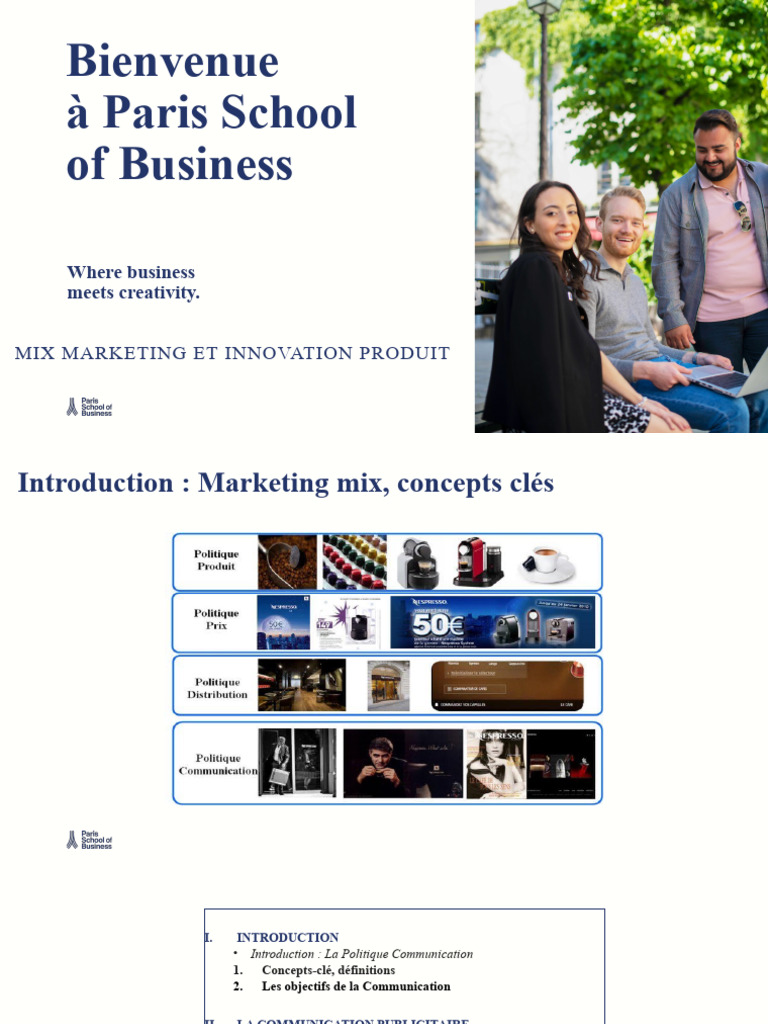 Mix Marketing et Innovation Produit | PDF | Publicité | Commercialisation