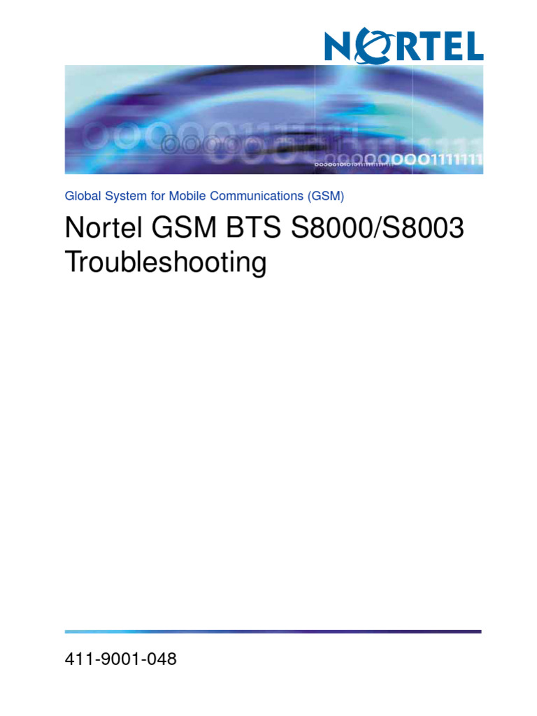 BTS-8K Troubleshooting 411-9001-048 1604 | PDF | Rectifier | Gsm