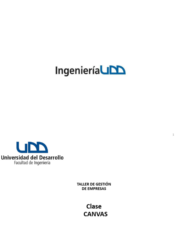 Clase 13 Canvas-1 | PDF | Negocios económicos | Procesos de negocio