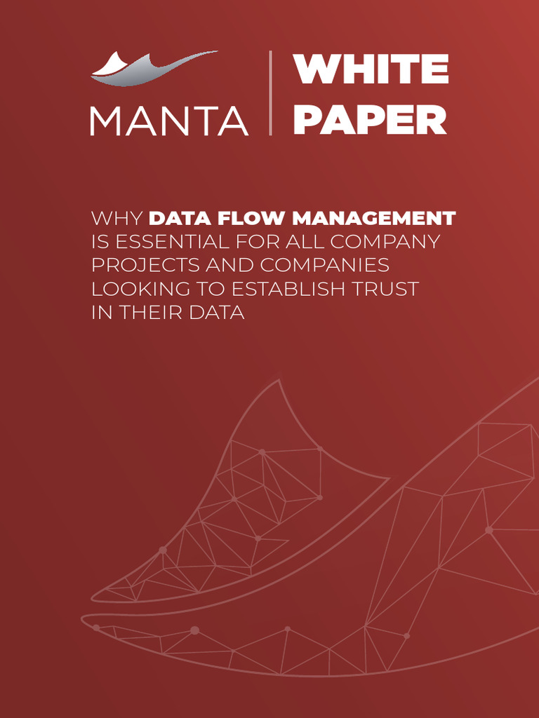 Manta Data Lineage for Trust and Compliance | PDF | Data | Risk