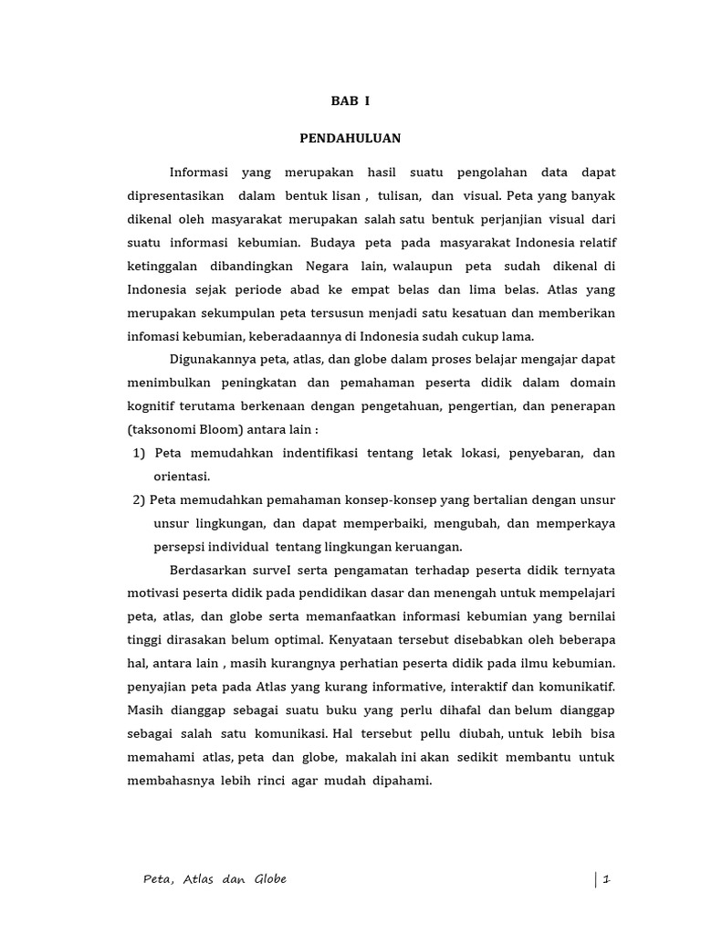 Ips Peta Atlas Golbe | PDF