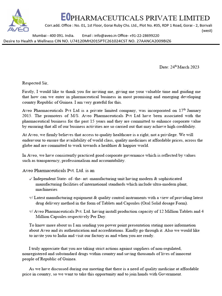 Business Proposal | PDF | Tablet (Pharmacy) | Economies