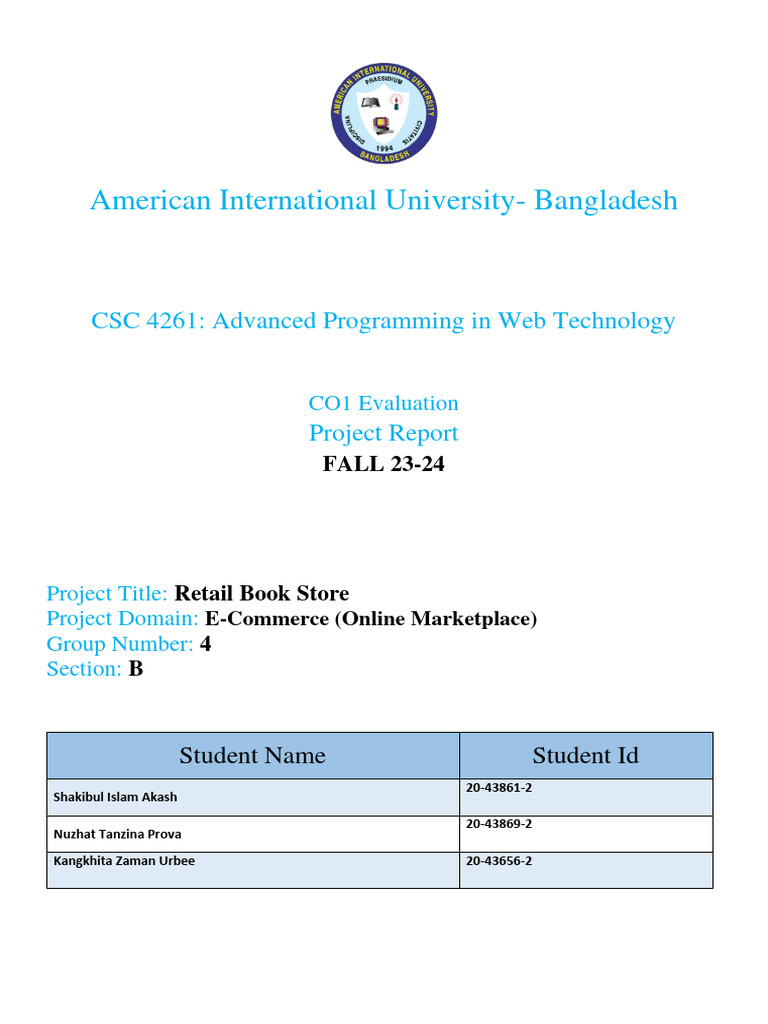 Mid Project Summary Report Group 4 Sec B 1 | PDF | Online Shopping | Retail