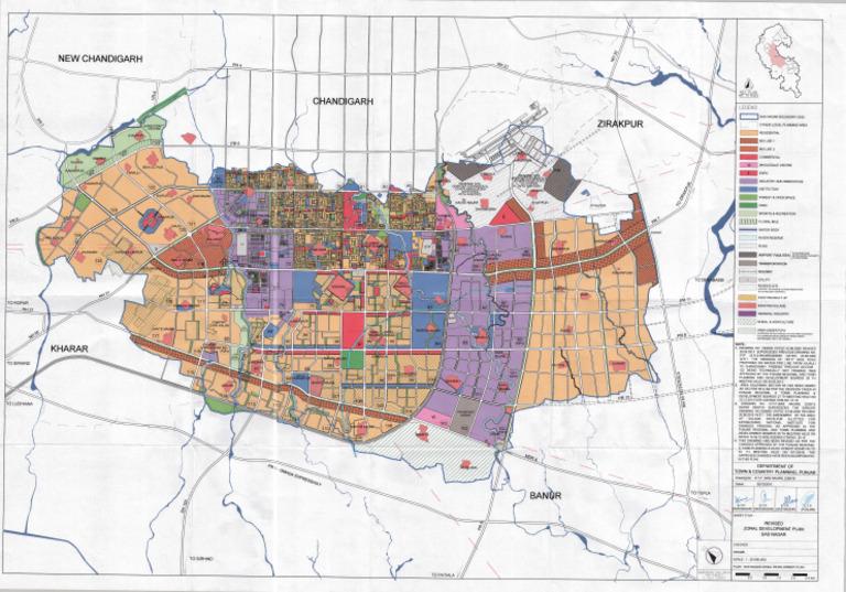 Sas Nagar Master Plan | PDF