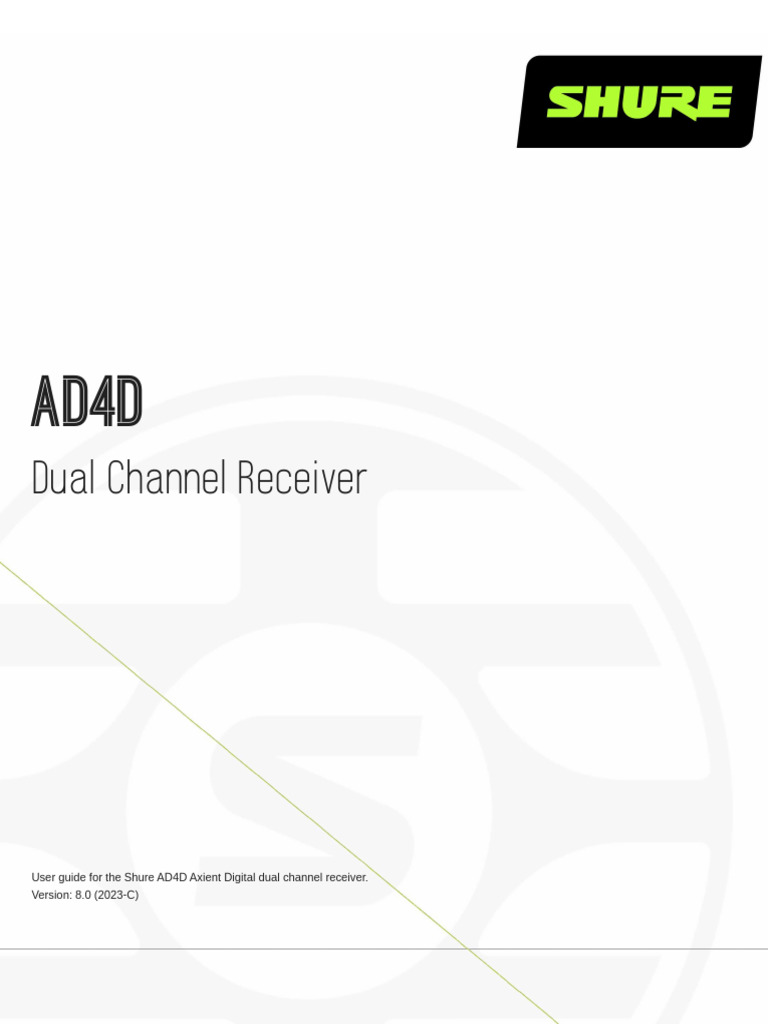 AD4D Guide en-US | PDF | Transmitter | Computer Network