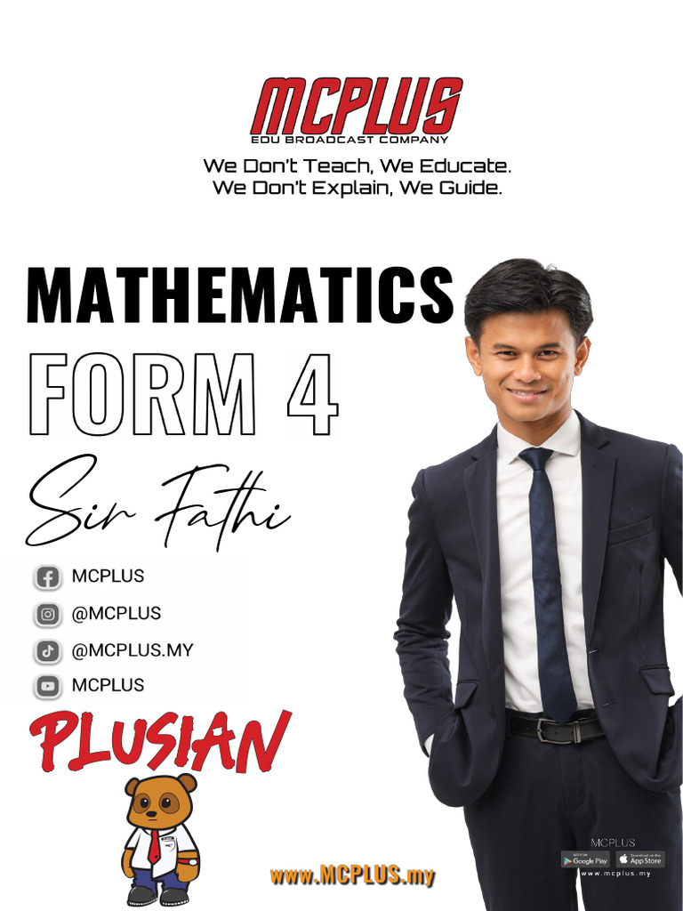 Form 4 Maths | PDF