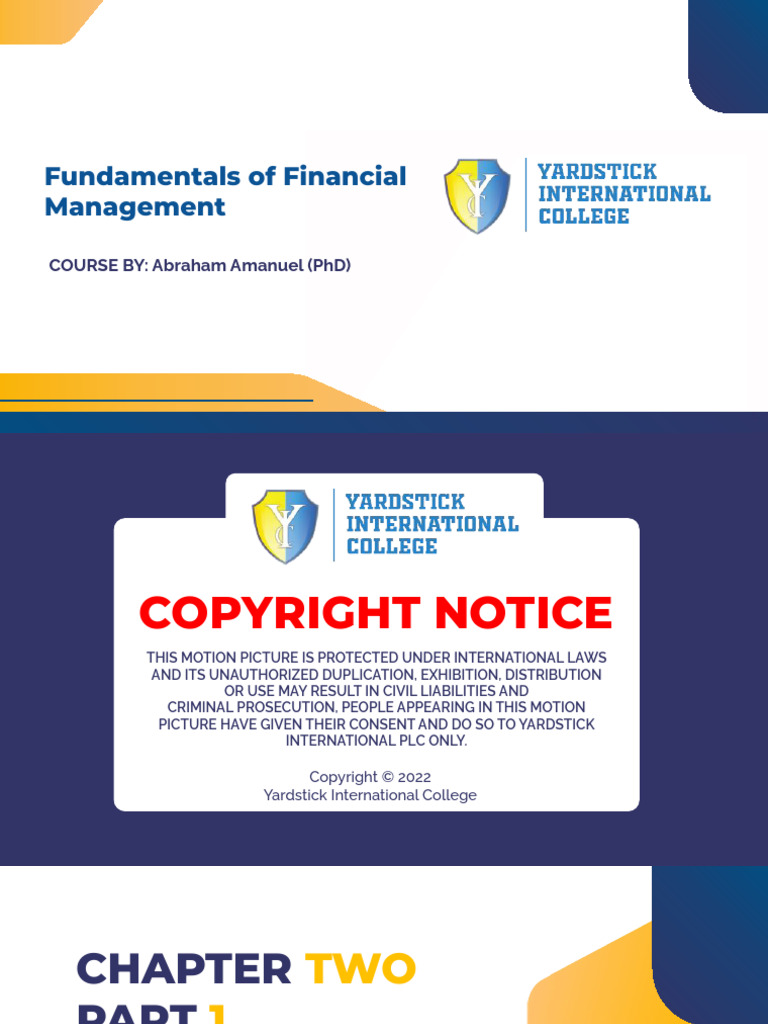 Financial Managment Chapter 02 PART 1 | PDF | Interest | Present Value